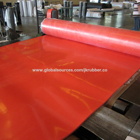 China Neoprene CR rubber Oxidation Resistance Black rubber sheet on ...