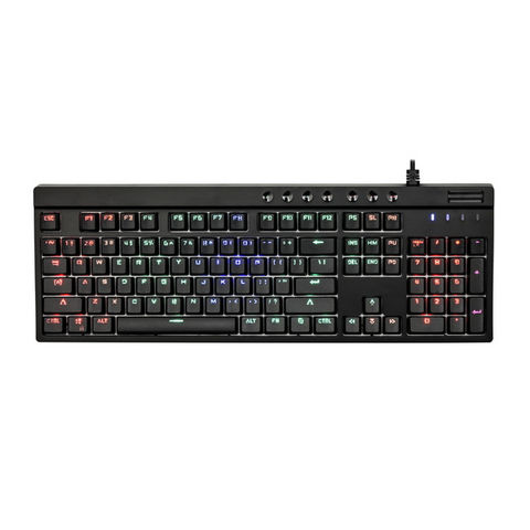 Full Size 104 Keys Metal Wheel For Volume Control Mechanical Keyboard ...