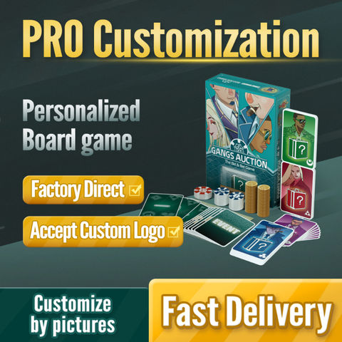 Buy Wholesale China Factory Custom Board Game Printing Paperboard Table ...