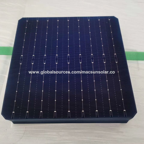 Buy Wholesale China 166mm P-type 9bb Mono Bifacial Solar Cell ...