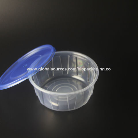Round Container, Disposable Food Storage Fruits Stock Box, Container ...