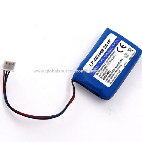 Buy Wholesale China Oem Rechargeable Li Polymer Battery Pack 603448 ...