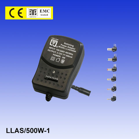 Buy Wholesale China Plug-in Switching Power Adapter With 6 Detachable ...