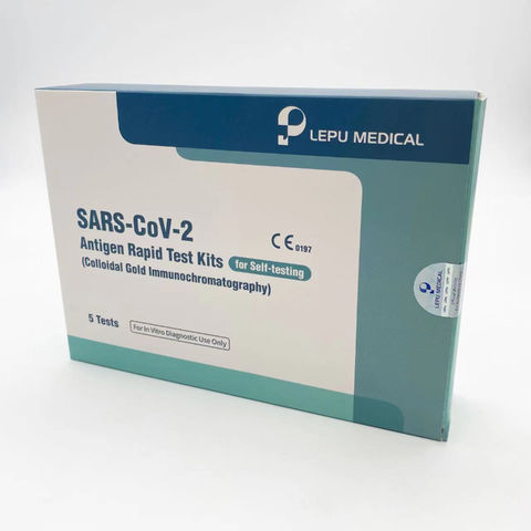 Buy Wholesale China Lepu Tuv Ce 0197 Ag Antigen Rapid Test Kits For ...