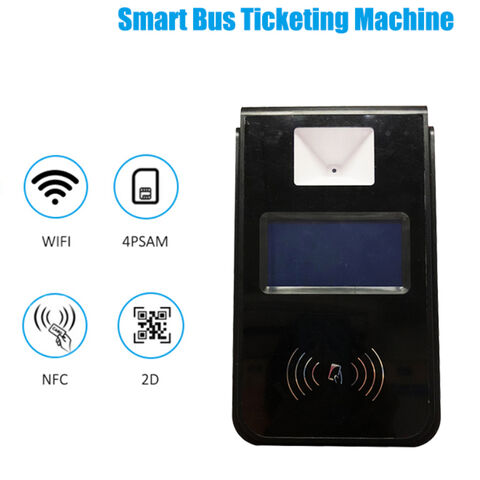 China 4.3 Inch Electronic LCD RFID Contactless NFC Bus Card Validator ...