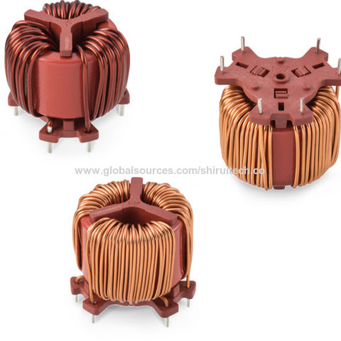 China Custom toroidal iron powder core choke coil inductor on Global ...