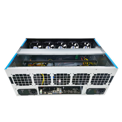 12GPU 16GB RAM TB360 BTC Pro Mining Case Dual power supply Chassis With ...