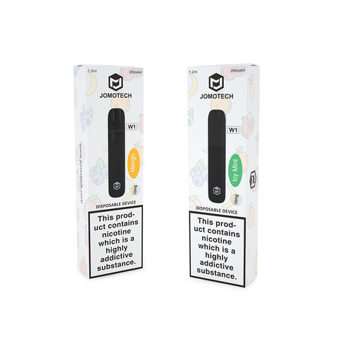 China JOMO W1 300 Puffs Disposable Pod Device Vape Pen E-cigarette on ...
