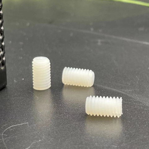 Buy Wholesale China Nylon Slotted Head Set Screws Flat Point Grub ...