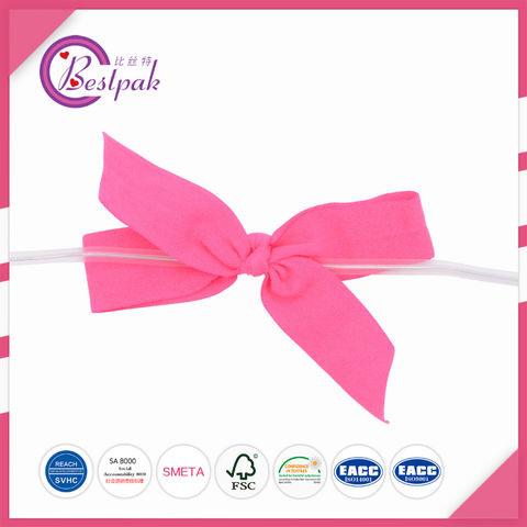 Buy Wholesale China Stretch Ribbon Bow With Twist Tie & Stretch Ribbon ...