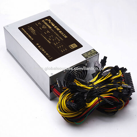 ATX 2000w Gaming power supply mining rig power supply for bitcoin miner ...