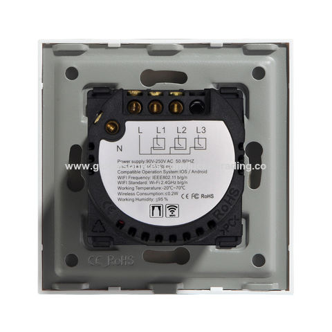 Buy Wholesale China Wifi Smart Touch Curtains Switch Wireless Wifi ...