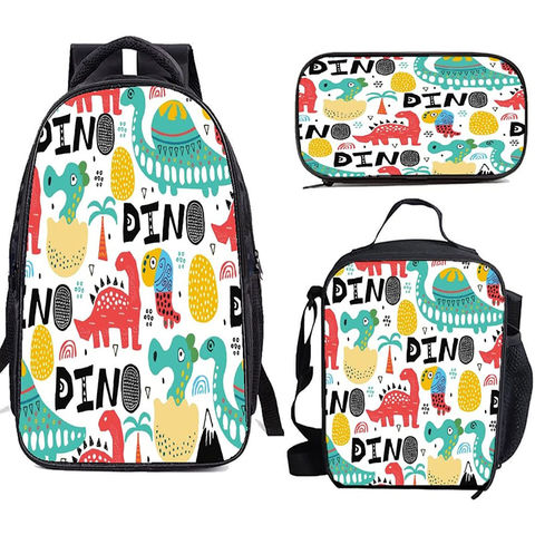 Buy Wholesale China Free Sample School Backpack Dinosaur With Palms And ...