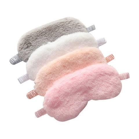 Plush Sleep eye mask Soft sleep mask Comfortable fluffy Sleep mask Eye ...