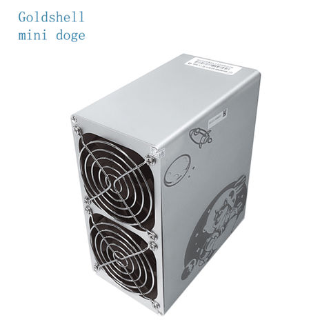 China Gold shell Asic Miner 235W 185MH/s doge coin mini-doge dogecoin ...