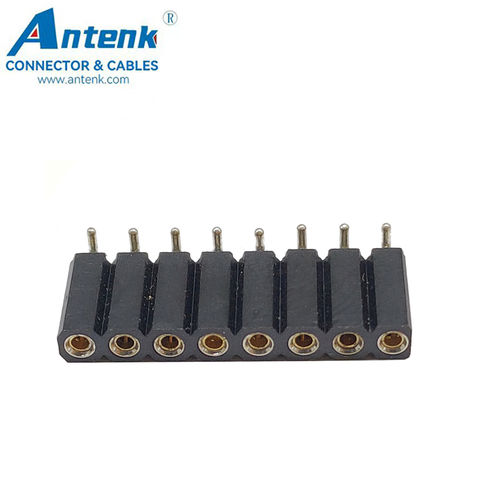 Buy Wholesale China 2.54x7.0mm Right Angle Machined Female Header ...