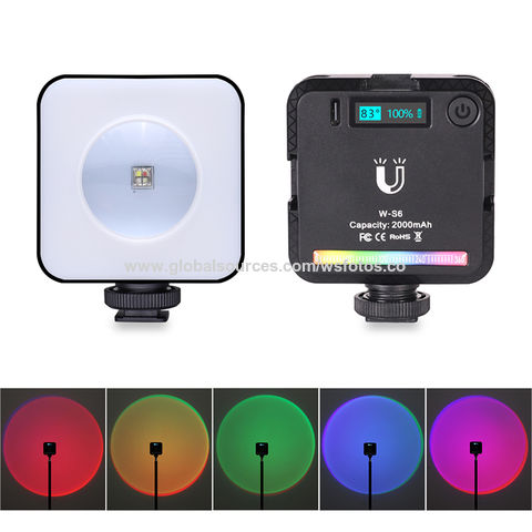 Buy Wholesale China Rgb Video Light Portable Rechargeable Led Camera ...