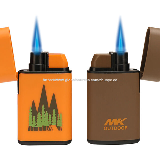 Bulk Buy China Wholesale Electronic Flint Lighter With Customized Jet ...