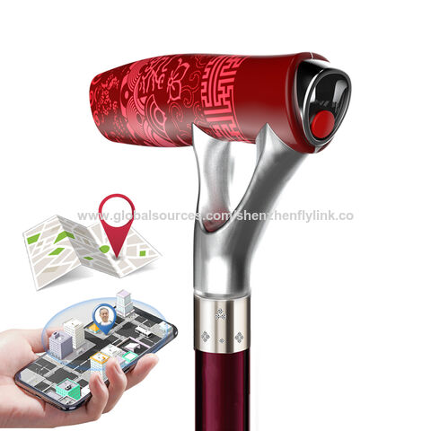 4G Smart walking cane with Calling, Fall detection alarm,360 free ...