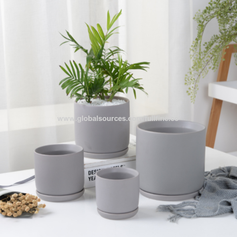 Buy Wholesale China Nordic Round Creative Matte Succulent Ceramic ...