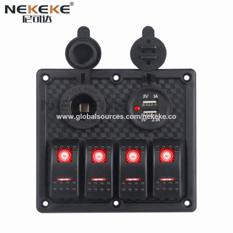 Achetez en gros Nekeke Marine Commutateur Panneau Avec Puissance Usb ...