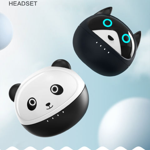 Buy Wholesale China Cartoon Cute Panda Huskie Wireless Smart Earbuds ...