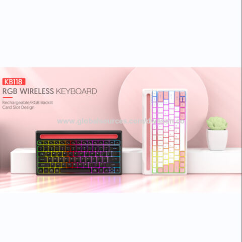 Wireless bluetooth backlight keyboard with the NTC, RF keyboard ...