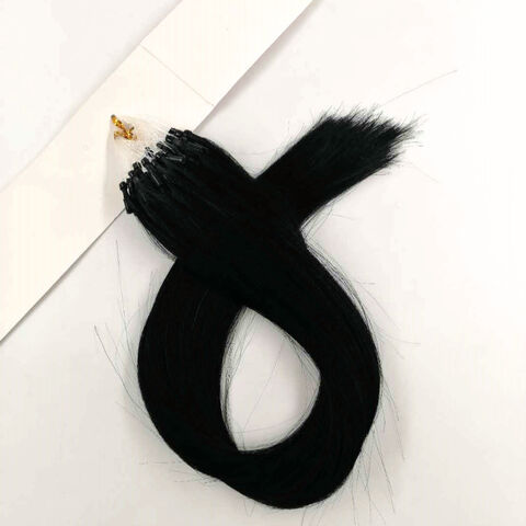 China Double drawn loops hair wholesale human hair extension Brazilian ...