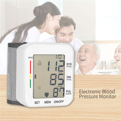 Digital Sphygmomanometers Wrist Electronic Blood Pressure Meter Blood ...