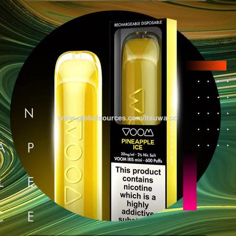China New Voom 600 puff with USB charger and variable flavor on Global ...