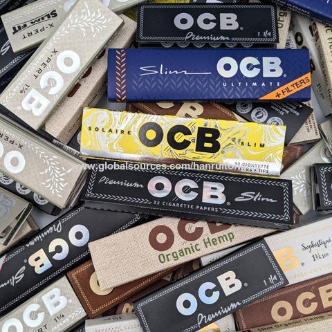 Buy Wholesale China Ocb Organic Hemp King Slim Tips 32 Leaves Per Pack ...