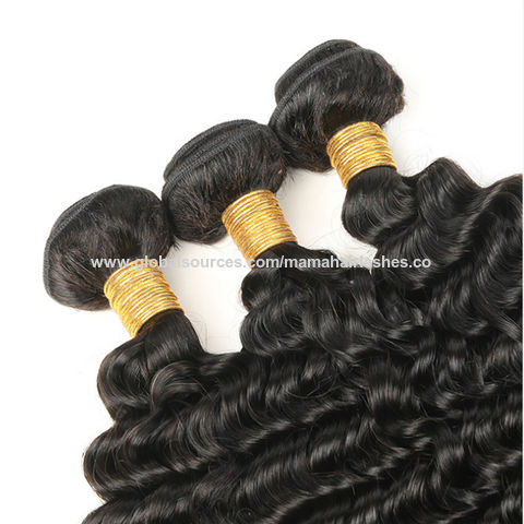 Buy Wholesale China Deep Wave Virgin Brazilian Human Hair Natural Color ...