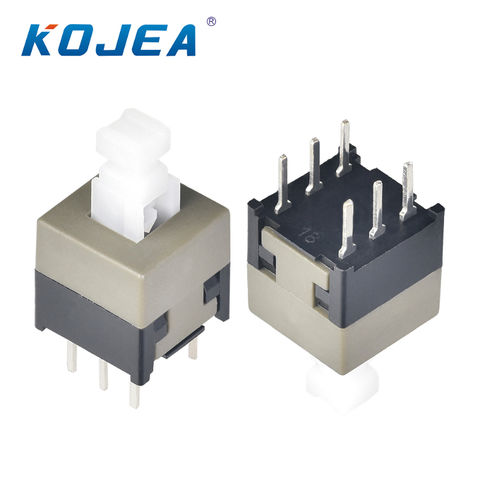 Buy Wholesale China Yueqing Factory 6pin 7*7mm Push Button Switch Self-locking 7x7 Push Button ...