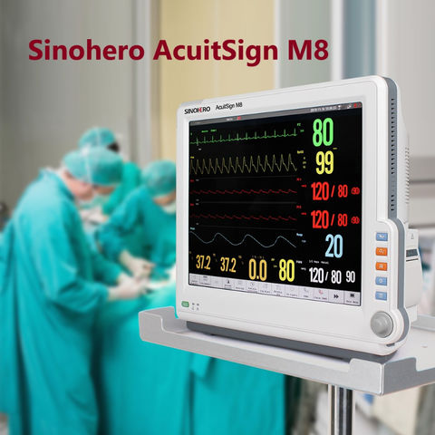 China ICU trolley for first aid surgery multi parameter universal vital ...