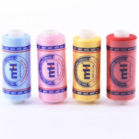 China Spool Sewing Thread Small Cone Thread Colorful Bobbin Thread for ...