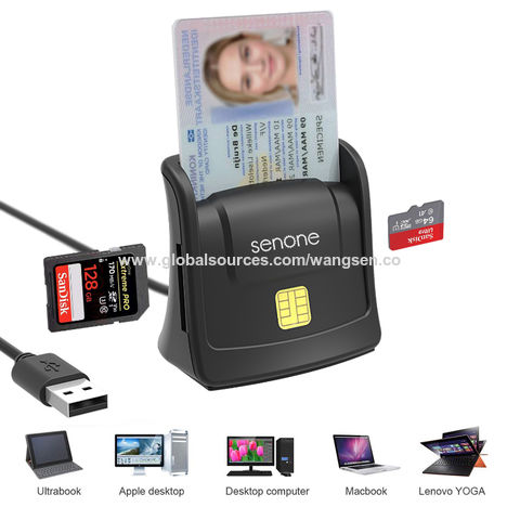 Buy Wholesale China Senone Multifunction Smart Card Reader Type C Sim ...