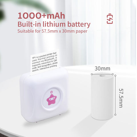China 58 mm Usb Interface Label Sticker Printer Mini Pocket Portable ...