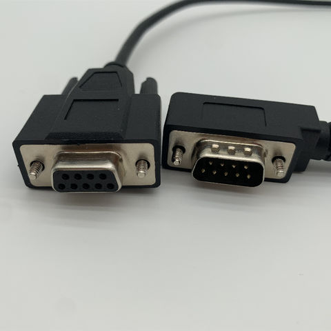 Buy Wholesale China Db9 Cable, 90 Degree Left/right Angled D-sub 9pin ...