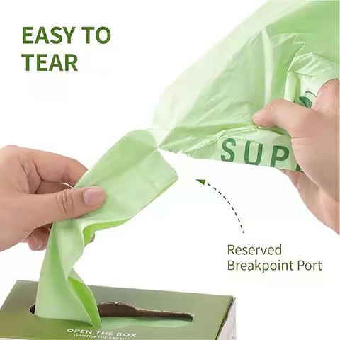 China PLA TRASH BAG 100% COMPOSTABLE PLA ECO FRIENDLY on Global Sources ...