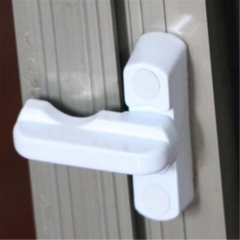 China Plastic steel casement door and window T-lock window lock anti ...