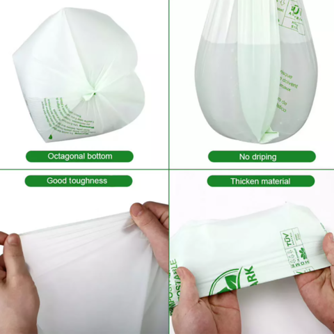 China PLA TRASH BAG 100% COMPOSTABLE PLA ECO FRIENDLY on Global Sources ...