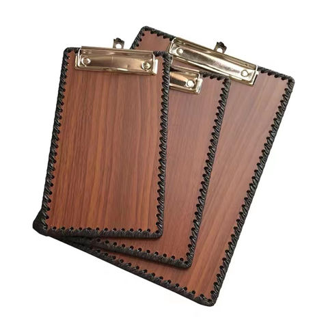 A4 A5 A6 Clipboard Files Folder Wooden Clipboard Sublimation with PU ...