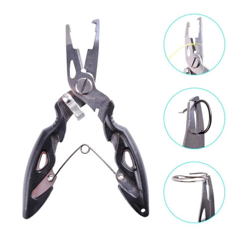 Fishing Plier Scissor Braid Line Lure Cutter Hook Remover Fishing ...