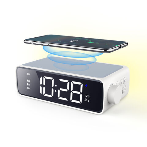 Buy Wholesale China Smart Wireless Charging Nightlight Clock Alarm & Clock Alarm at USD 12.3 ...