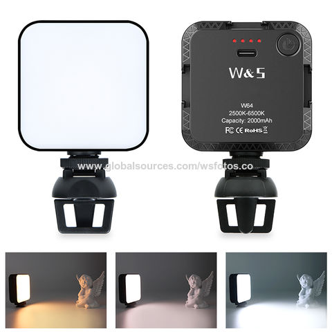 Buy Wholesale China W&s W64 Dual Color Mini Portable Selfie Vlog Led ...