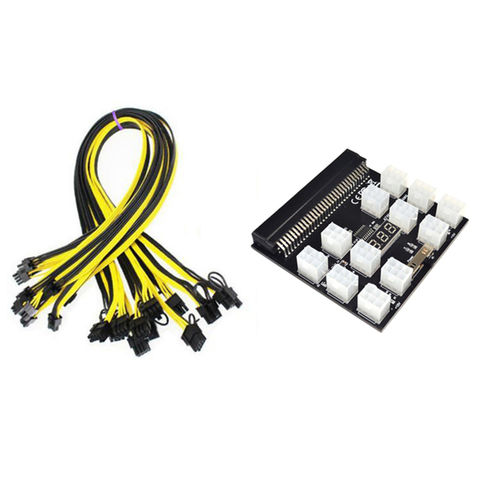 Power Module Breakout Board PSU Server Power Conversion 18AWG 6Pin to 6 ...