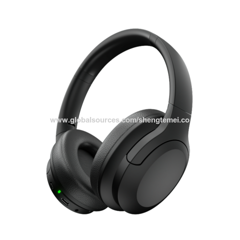 Buy Wholesale China High End Leadther Headphones 40mm Speaker Anc ...