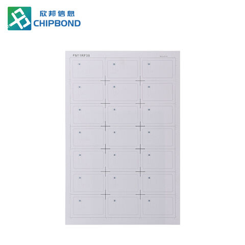 CHIPBOND Original factory A4 size TK4100/EM4100/Mifare 1K/F08/H3 Smart ...