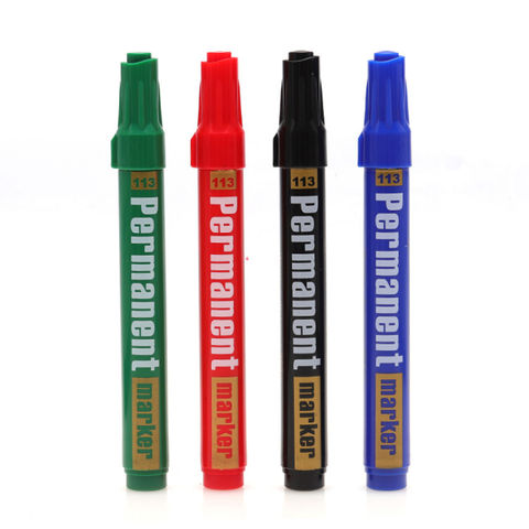 Buy Wholesale China Tip Refillable Permanent Marker Pen & Permanent ...