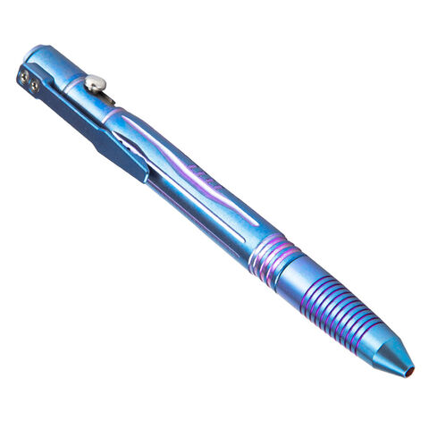 Titanium Tactical Pen for Outdoor Survival, self-defense and emergency ...